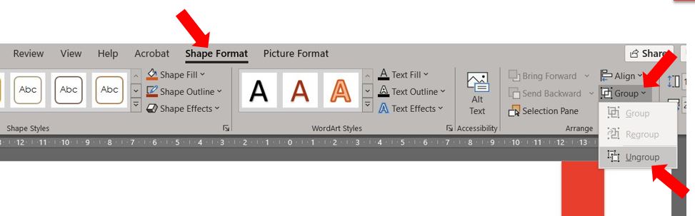 How To Group Ungroup Objects In PowerPoint Sharon s Tutorials